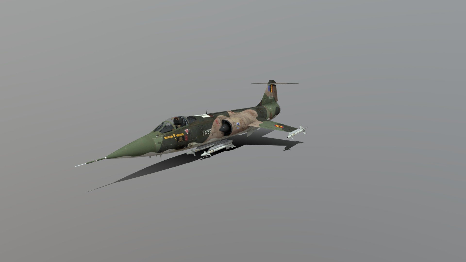 ( 40 followers and 8K views) F-104 Redesign 1 - Download Free 3D model ...