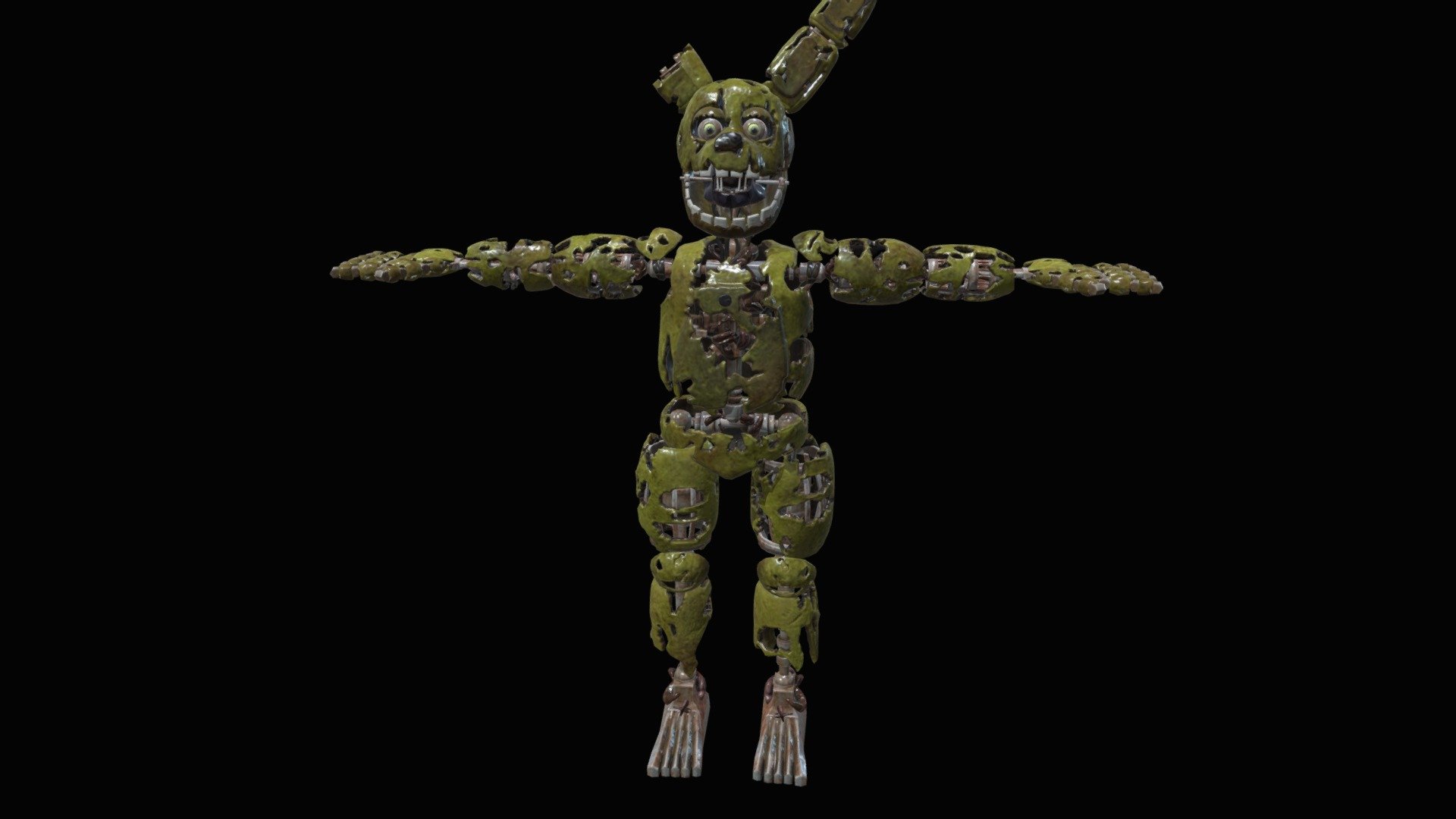 Springtrap-fnaf hw - Download Free 3D model by Love me pls (@LoveMeToo ...