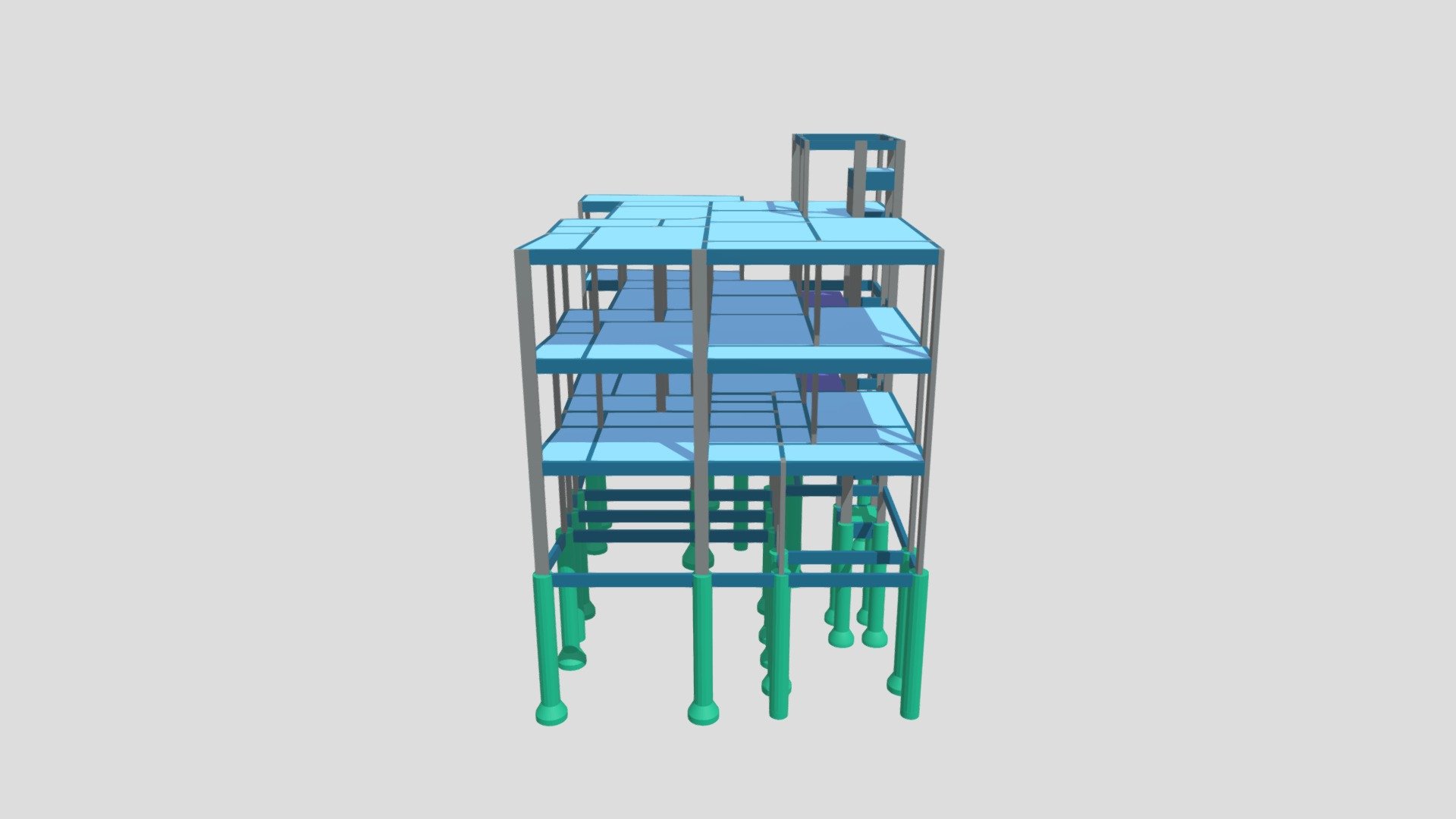ESTUDO 1 PREDIO JOSE EDUARDO PARA DE MINAS - Download Free 3D model by ...