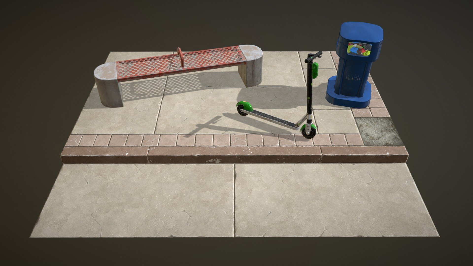 Low Poly Street Props - 3D model by LieErr (@jumprussia) [0a061b6 ...