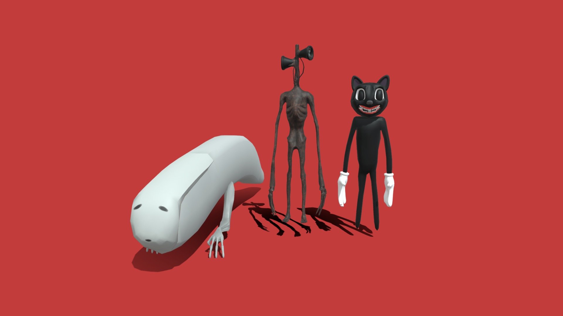 Trevor Henderson Creatures - Download Free 3D model by Edward Johnson 3 ...