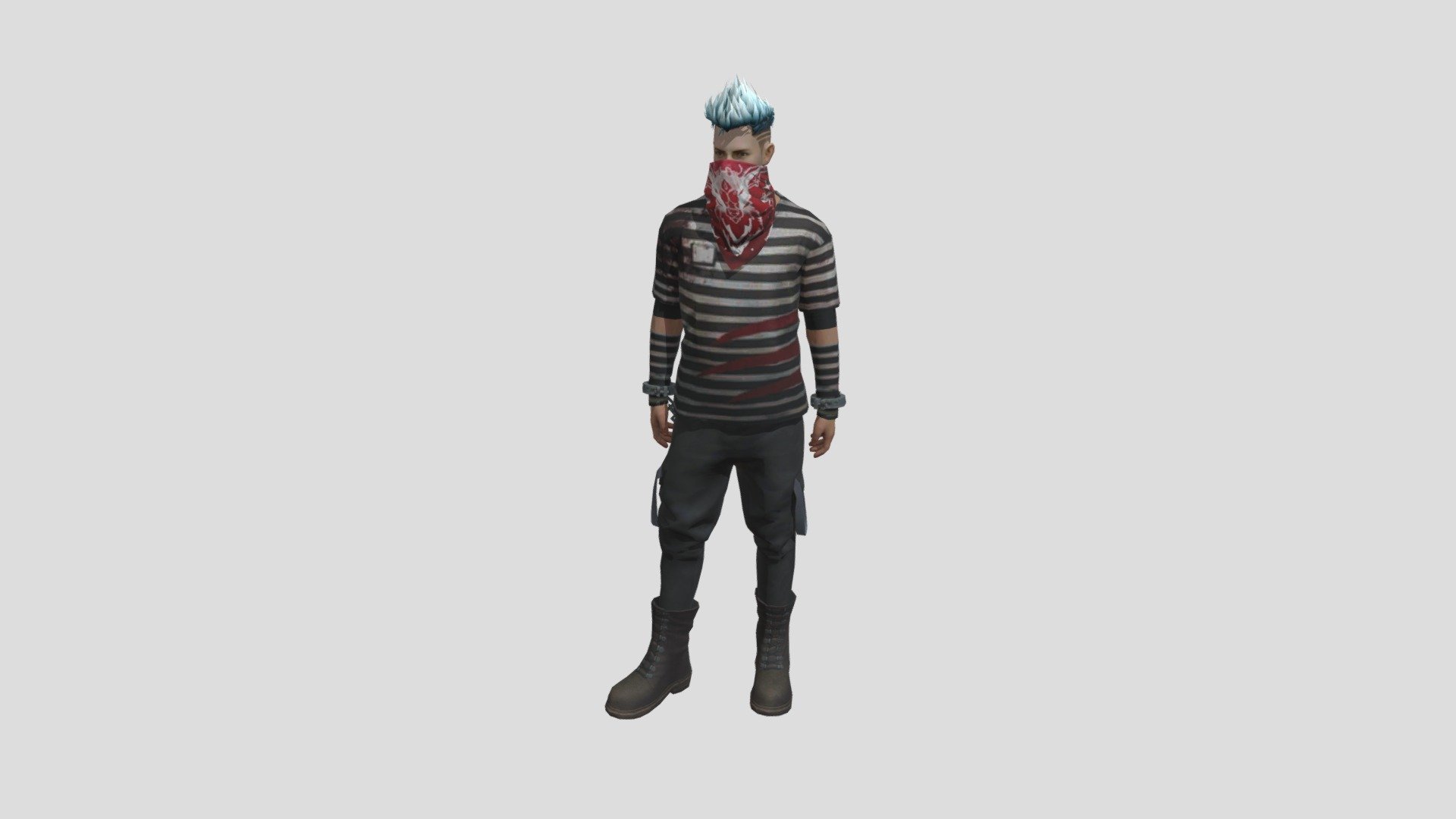 Cool Bundle Free Fire - Download Free 3D model by Free Fire Model By ...