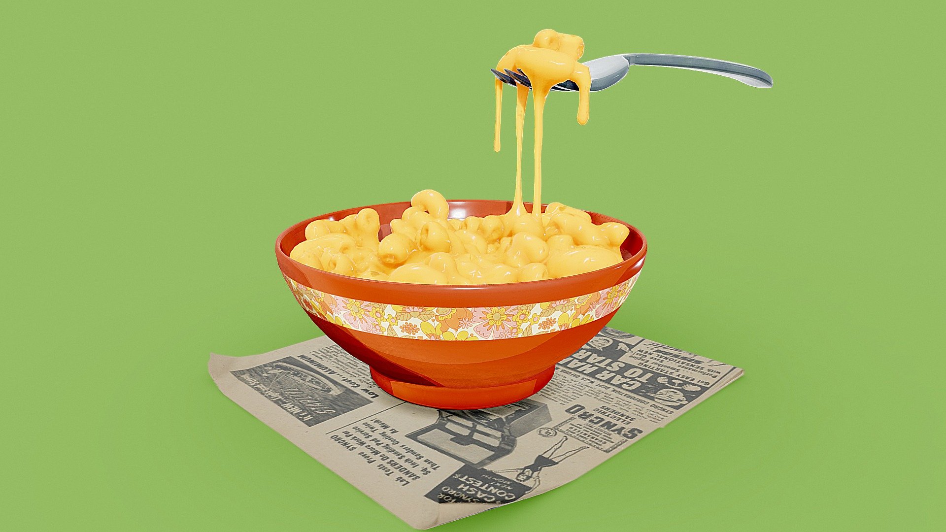 Macncheese - 3D model by Naira (@naira001) [0a0a100] - Sketchfab