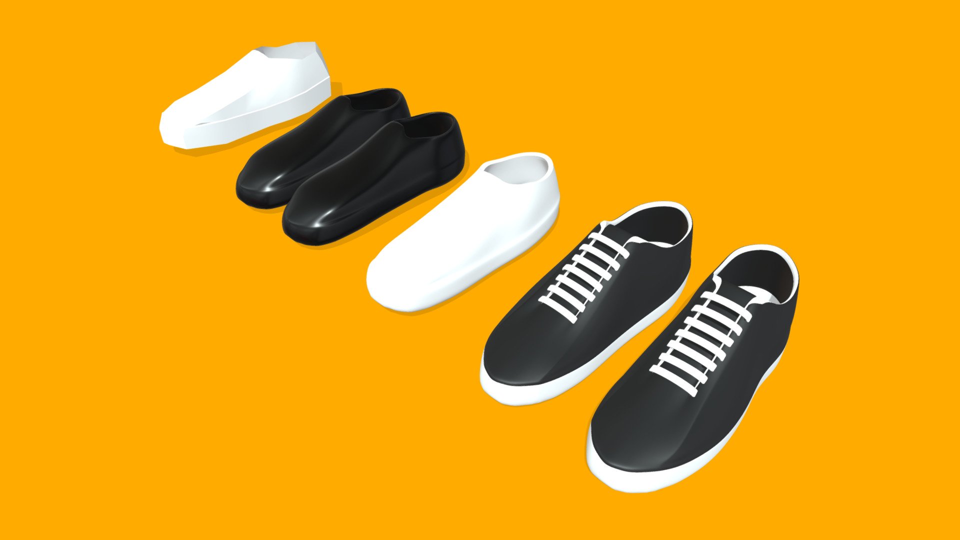 Simple Basic Shoes - Download Free 3D model by Alan Stevenres ...