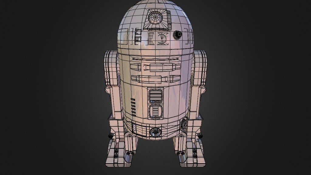 R2 D2 - 3D model by altonkwok [0a0b69a] - Sketchfab
