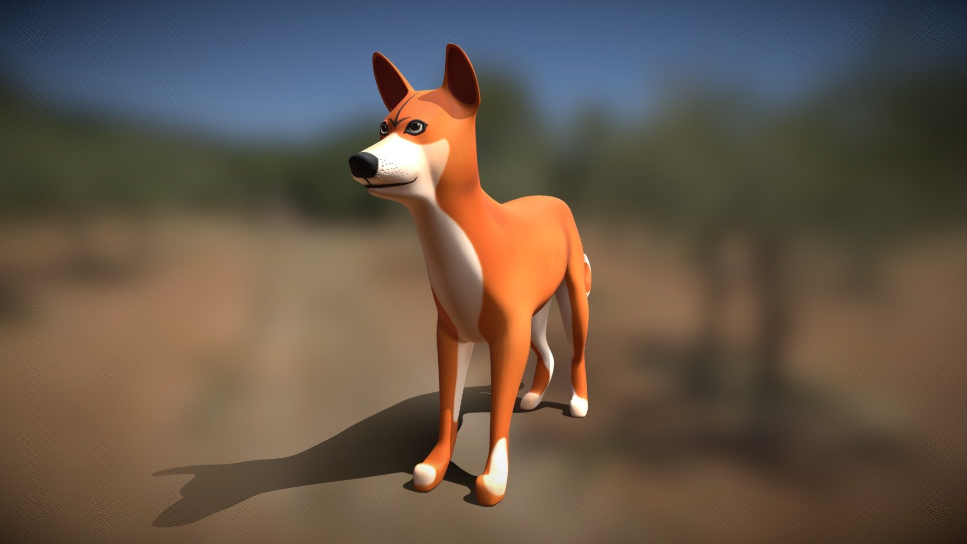 KNB217 As1 T1 FINAL Dingo - Subdivided - 3D model by mikalb3da [0a0b9f4 ...
