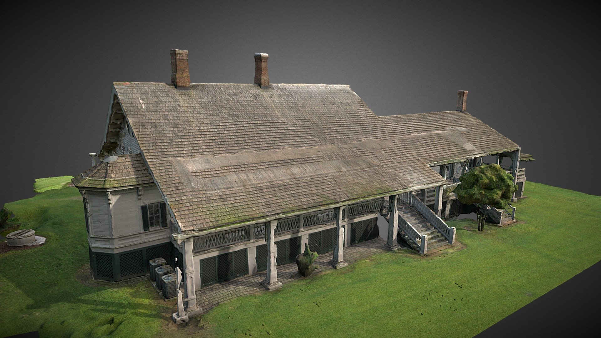 Winter Quarters_Diffuse Map - Download Free 3D model by Frank McMains ...
