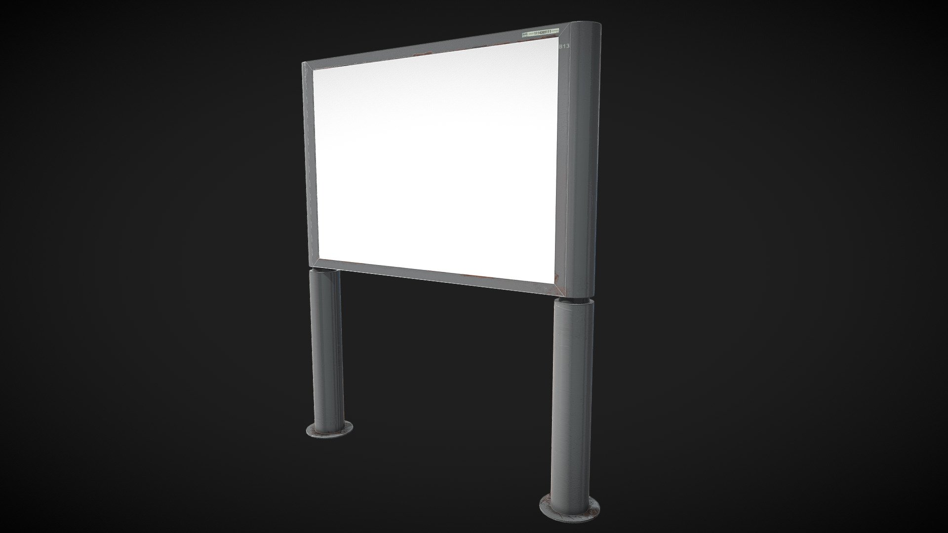 Sign - Outdoor advertising - Buy Royalty Free 3D model by DiegoSaitta ...