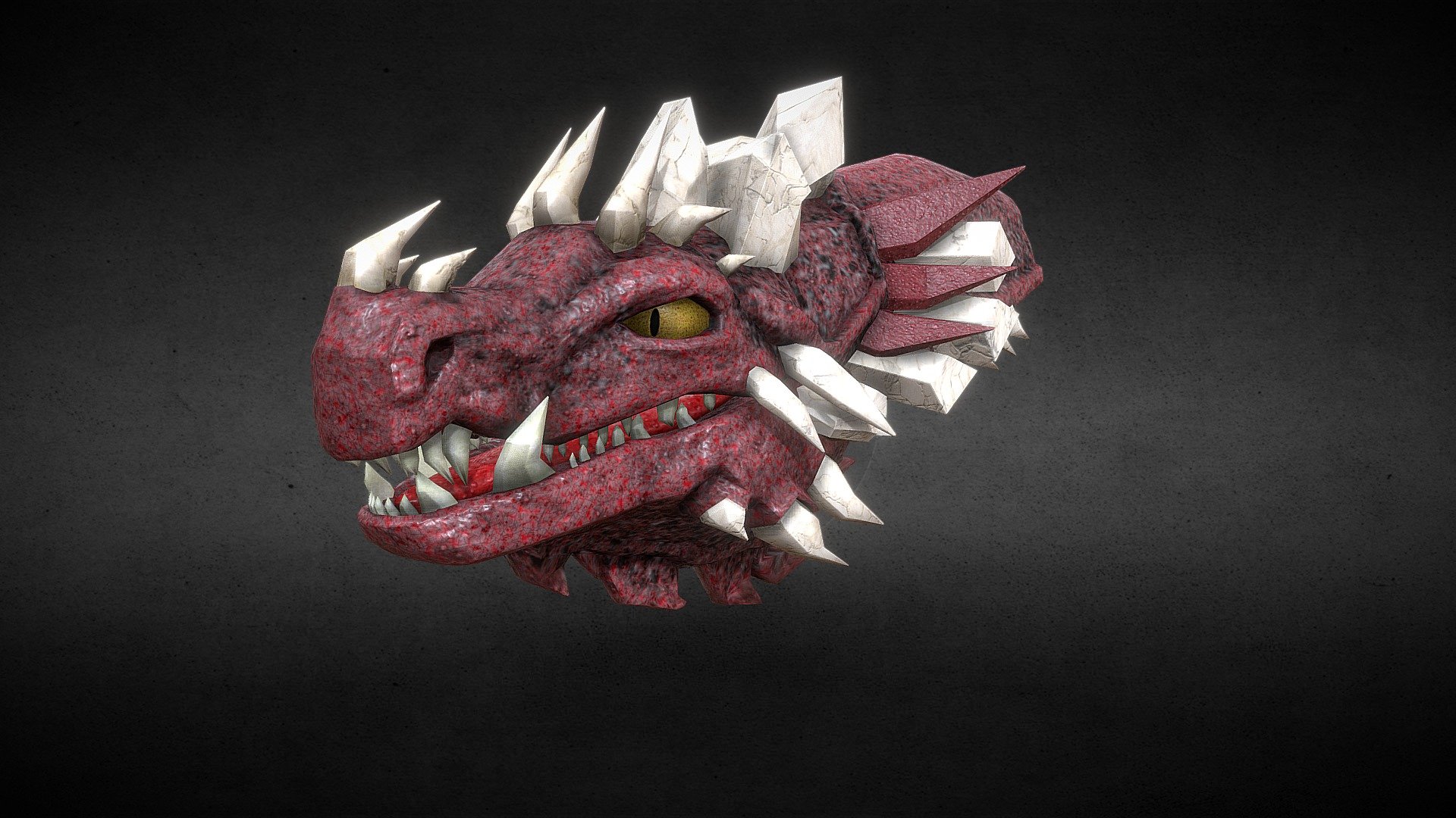 Cabeza de Dragon - 3D model by Daniel_Parra (@parraulloa_dk) [0a0f826 ...