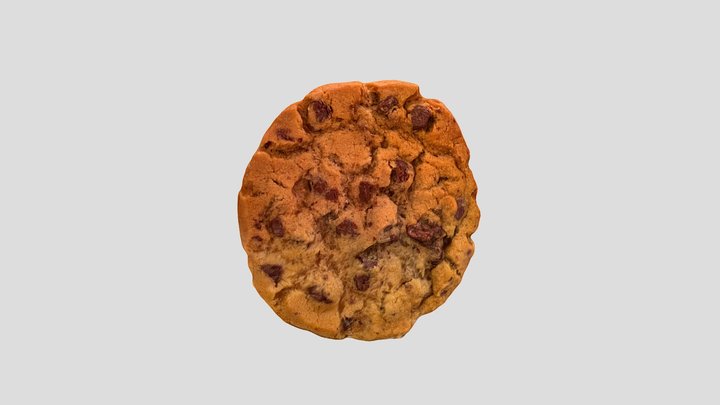 Chocolate-chip-cookie 3D models - Sketchfab