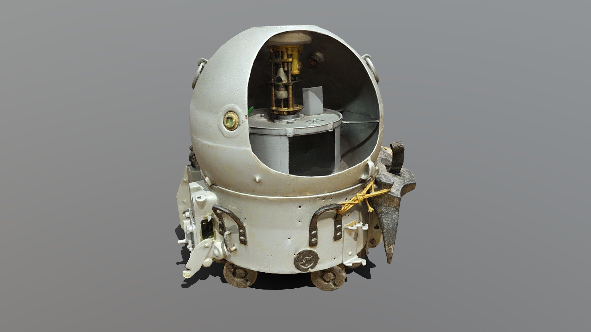 LOW Venäläinen M/12 miina - Russian M/12 mine - Download Free 3D model ...