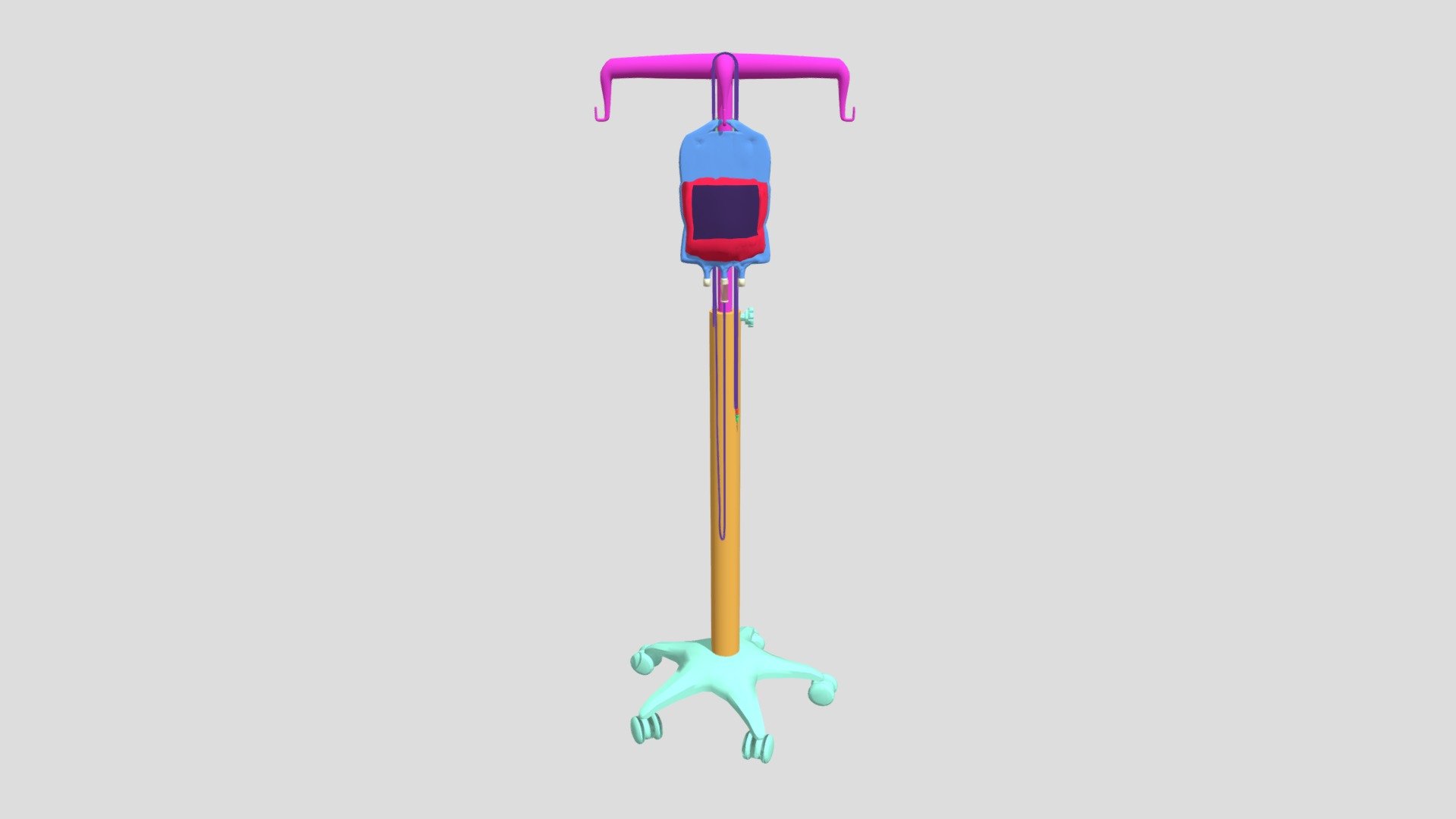 IV Drip - 3D model by alicemcg1603 [0a12297] - Sketchfab