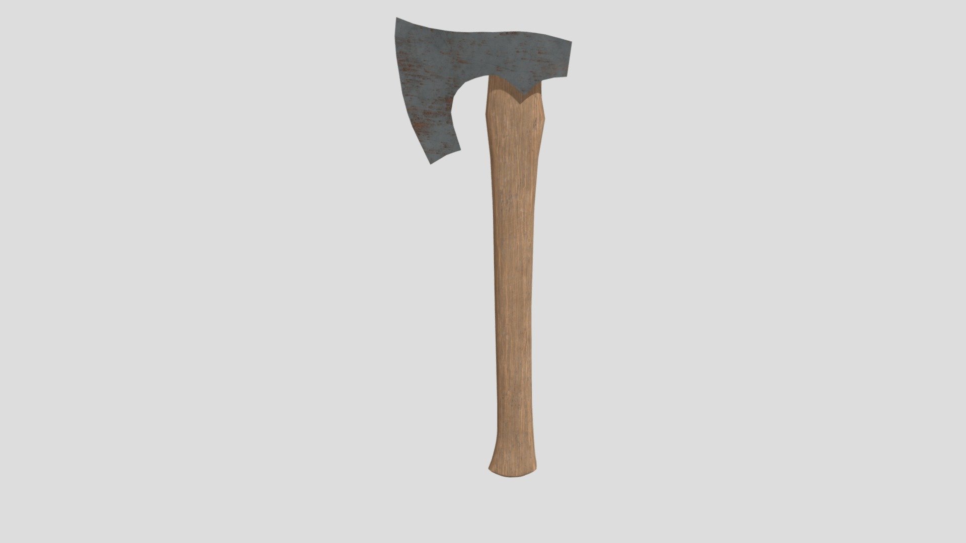 Low poly axe - Download Free 3D model by BlondFrumos [0a1232c] - Sketchfab