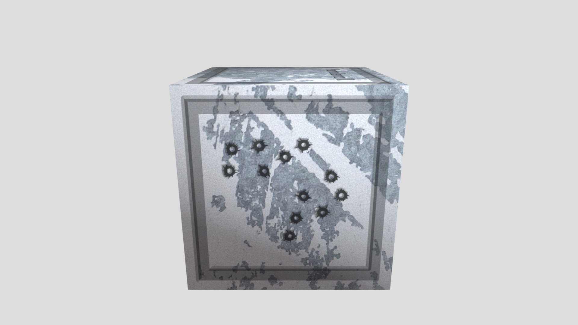 Broken Safe - Download Free 3D model by EvilEyeEnvoy [0a1340a] - Sketchfab
