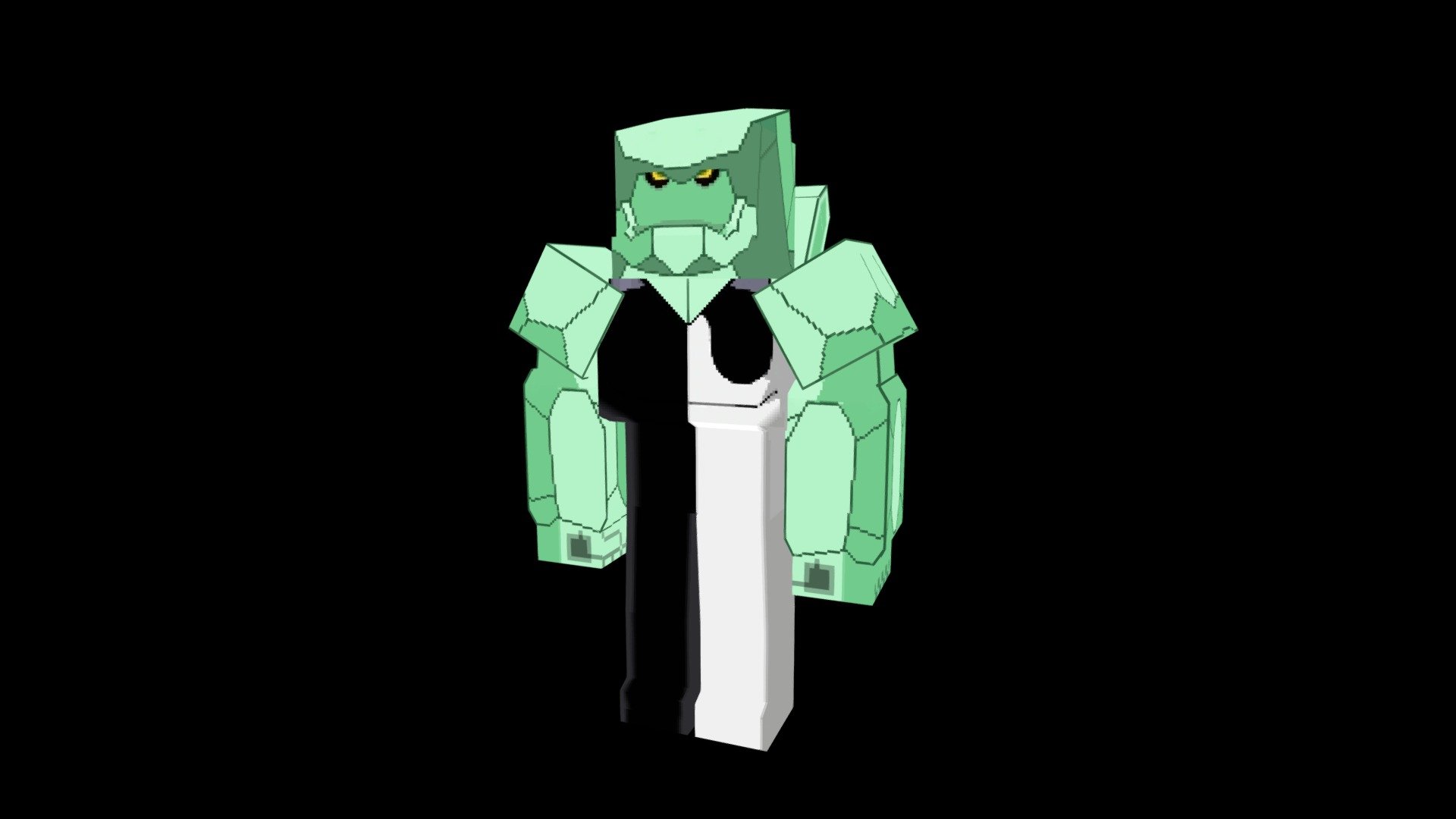 Ben 10 Minecraft Diamonhead - 3D model by Nacart01 [0a13c64] - Sketchfab