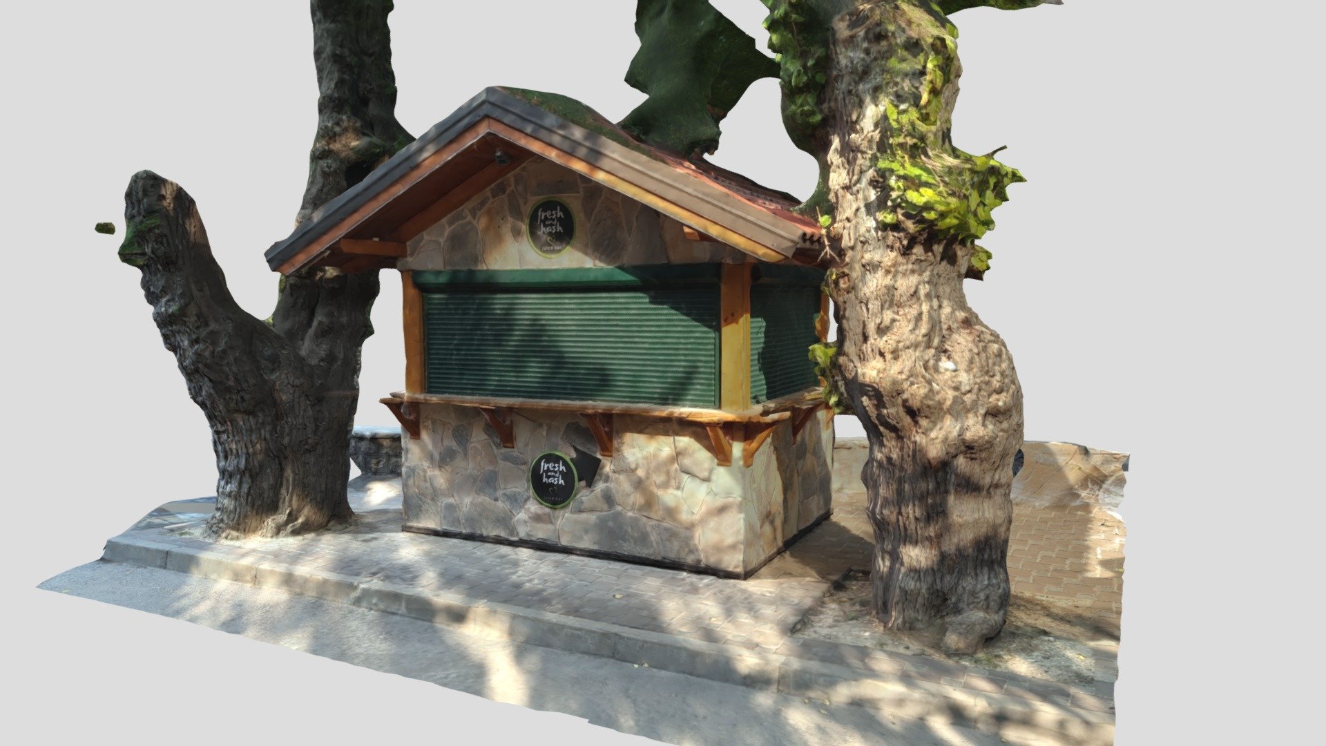 Fresh And Hash Juice Bar OBJ - Download Free 3D model by kova484 ...