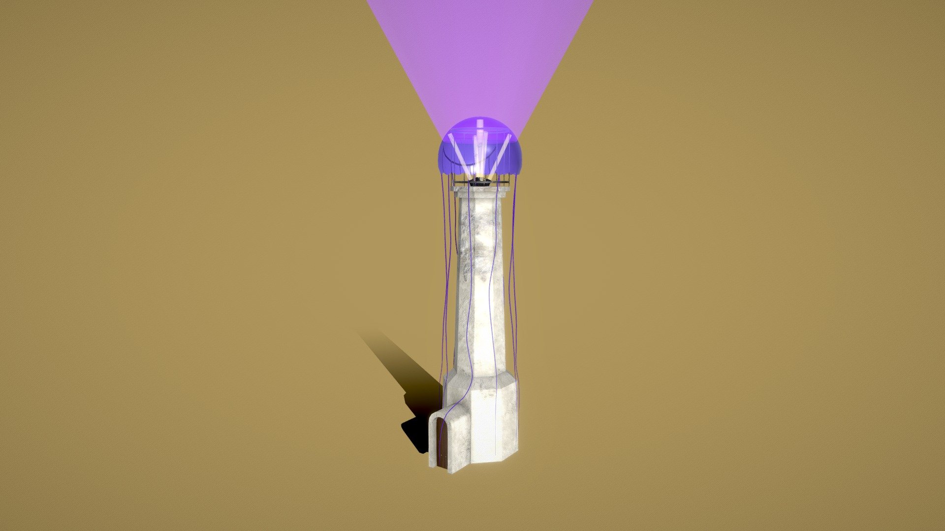 Jellyfish Lighthouse - 3D model by FABulous7 [0a14dfd] - Sketchfab
