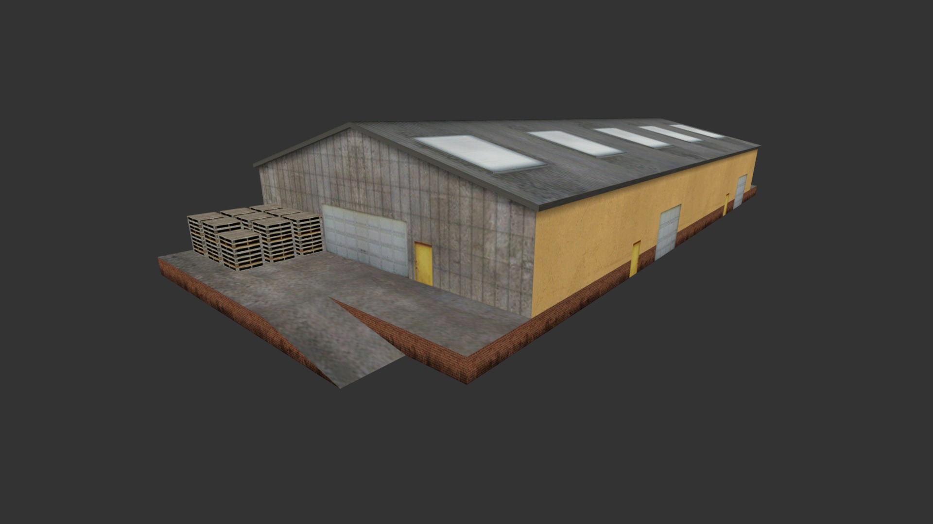 F_Lagerhalle_1 - 3D model by Franz (@Franz.Maurer) [0a16f5c] - Sketchfab