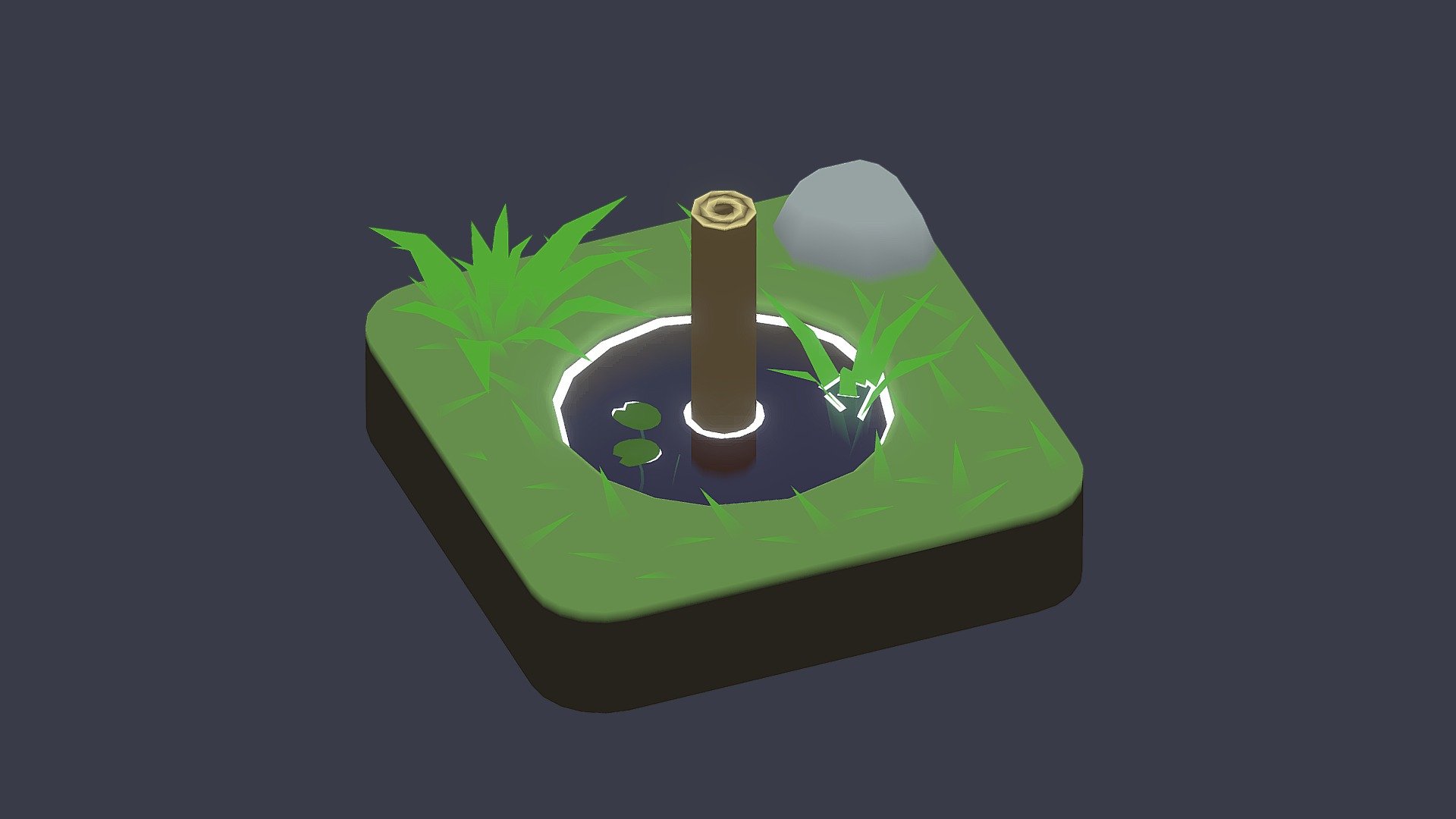 Pond - Download Free 3D model by tamminen [0a18aa8] - Sketchfab