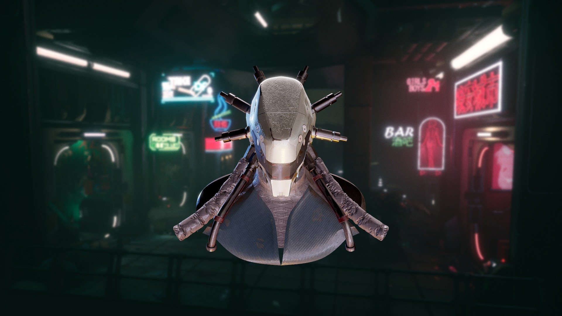 Cyberpunk Mutant - Download Free 3D model by SOLIDISM (@Ge.Yu) [0a18fb5 ...