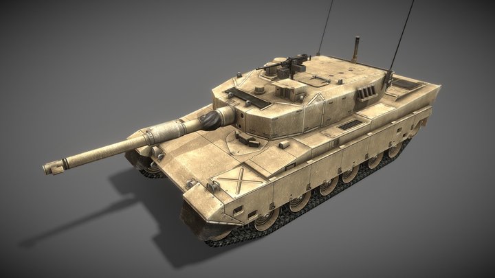 Type-90 Main Battle Tank, a Cars & Vehicle 3D Model by Beatheart ...
