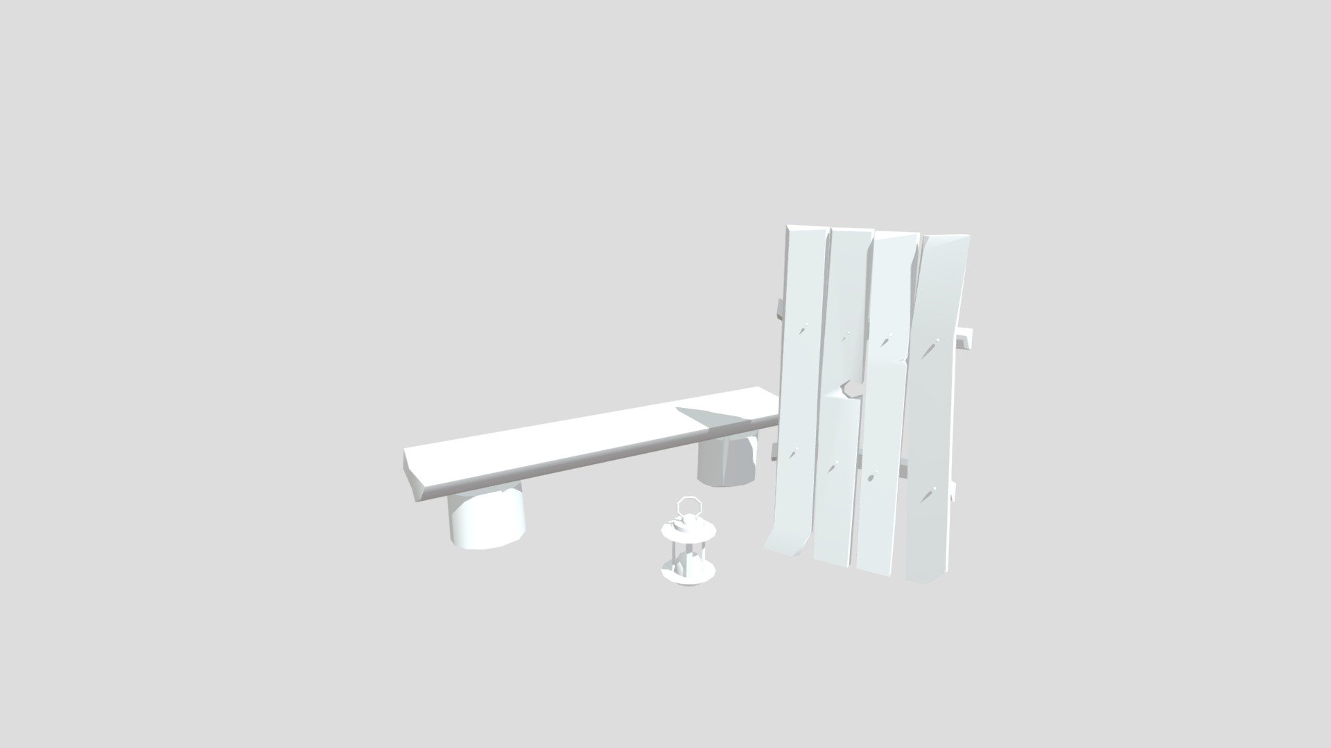3 simple props for practice, DAE GGP - Download Free 3D model by Mark ...