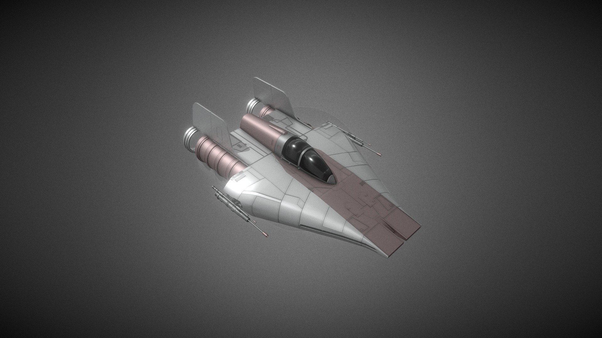 star_wars_a-_wing - Download Free 3D model by Ara_my45yt [0a1b7e8 ...