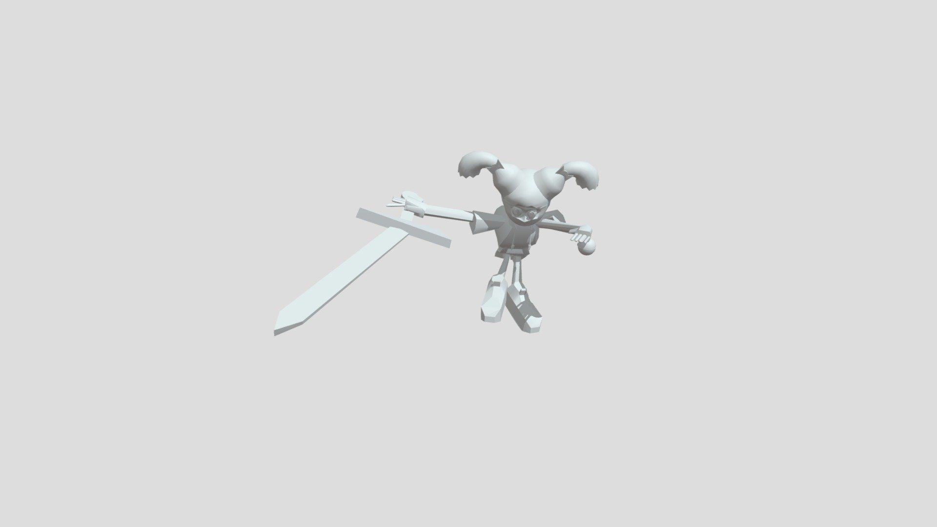 Model of my OC jumping - 3D model by popculturecorn [0a1c1bf] - Sketchfab