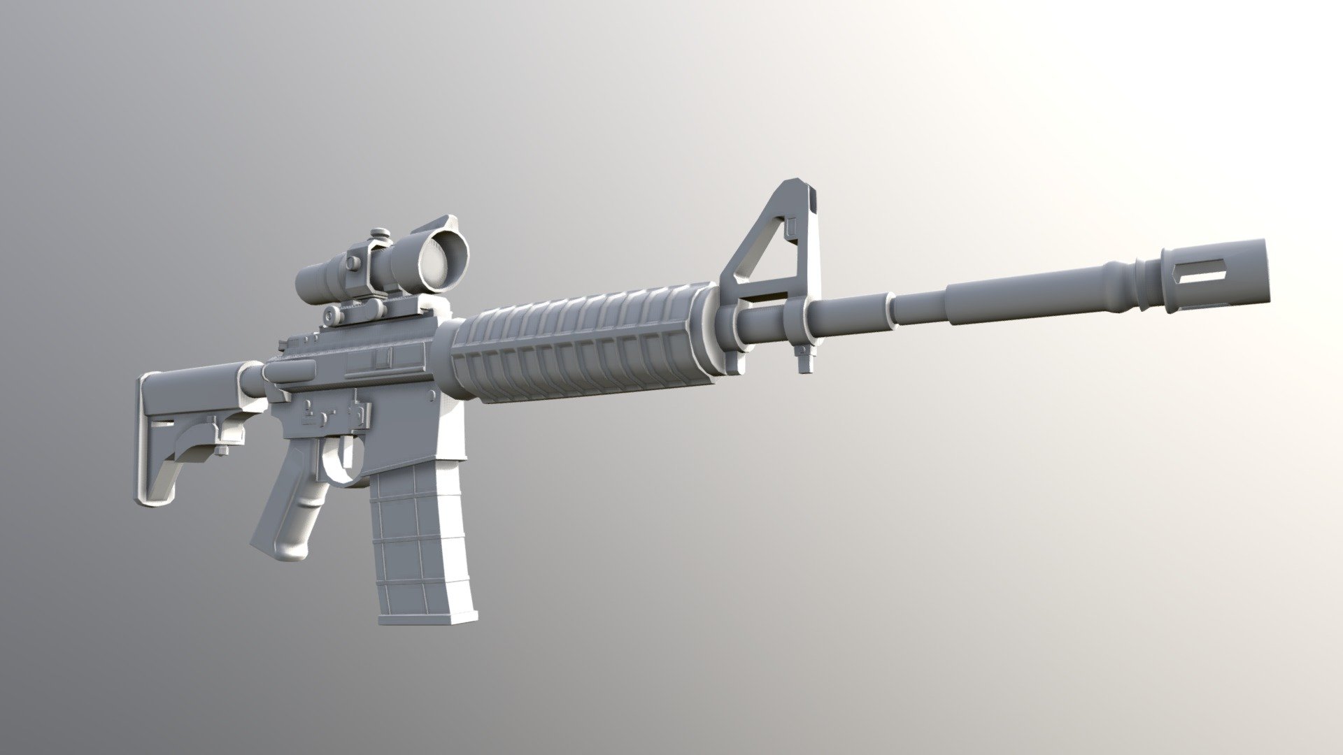 M4 HIGHRES WIP - 3D model by tomyers [0a1c691] - Sketchfab