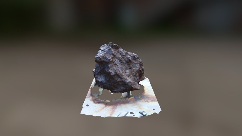 Meteorito Chaco 3D - 3D model by Mario.Ariel.Vesconi [0a1d72d] - Sketchfab