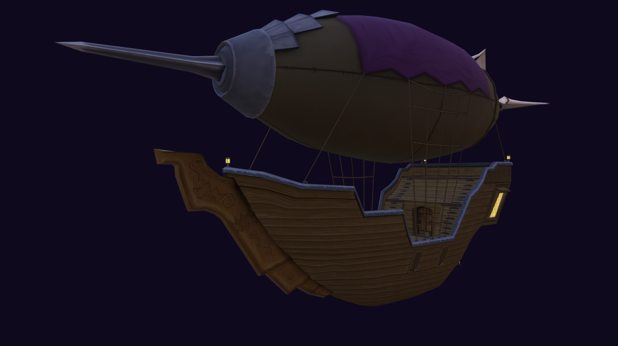 Deadite Zeppelin - 3D model by dmcdowell [0a1f4e1] - Sketchfab