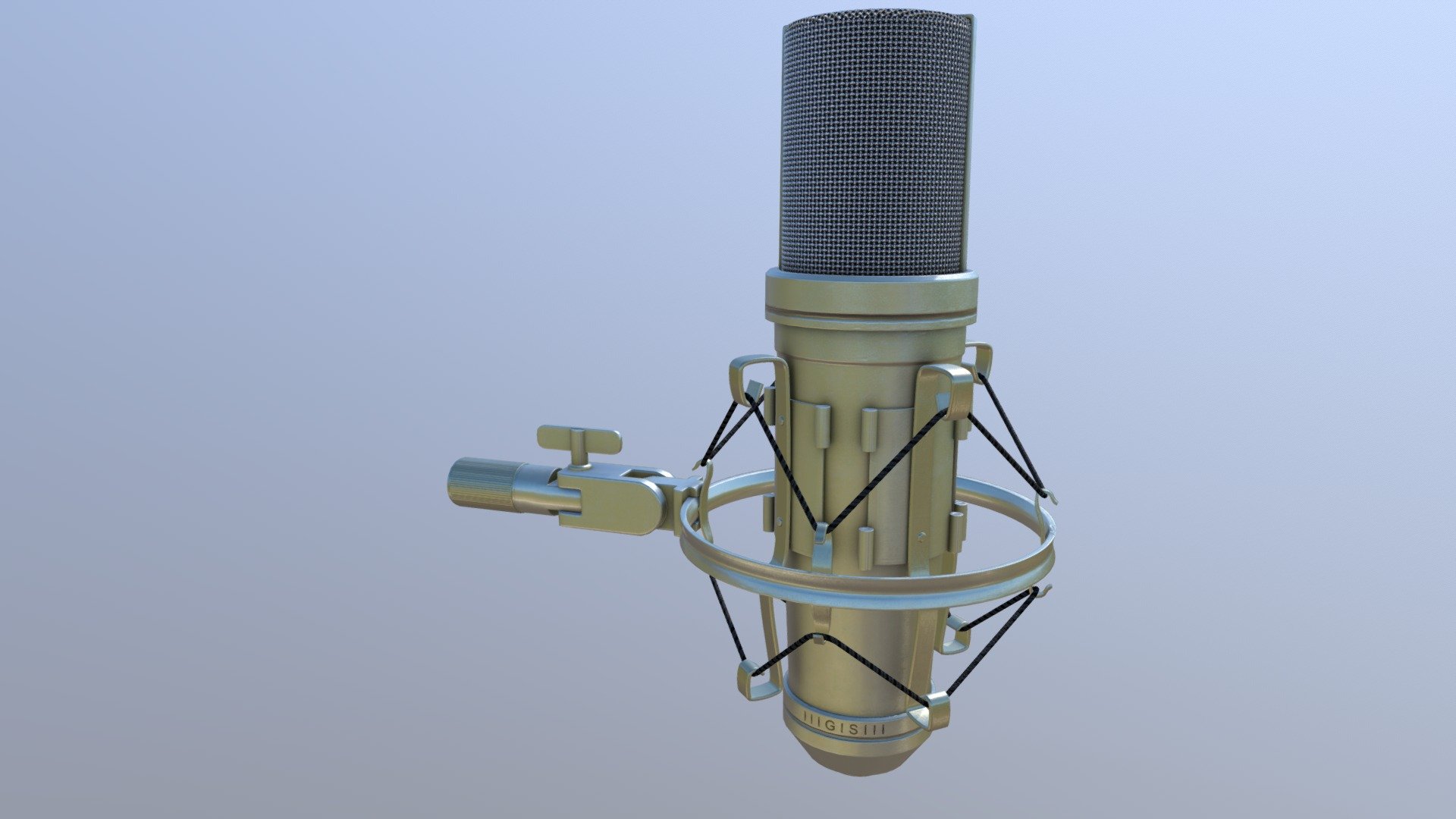 Gl TF Microphone - 3D model by miashow [0a20e90] - Sketchfab