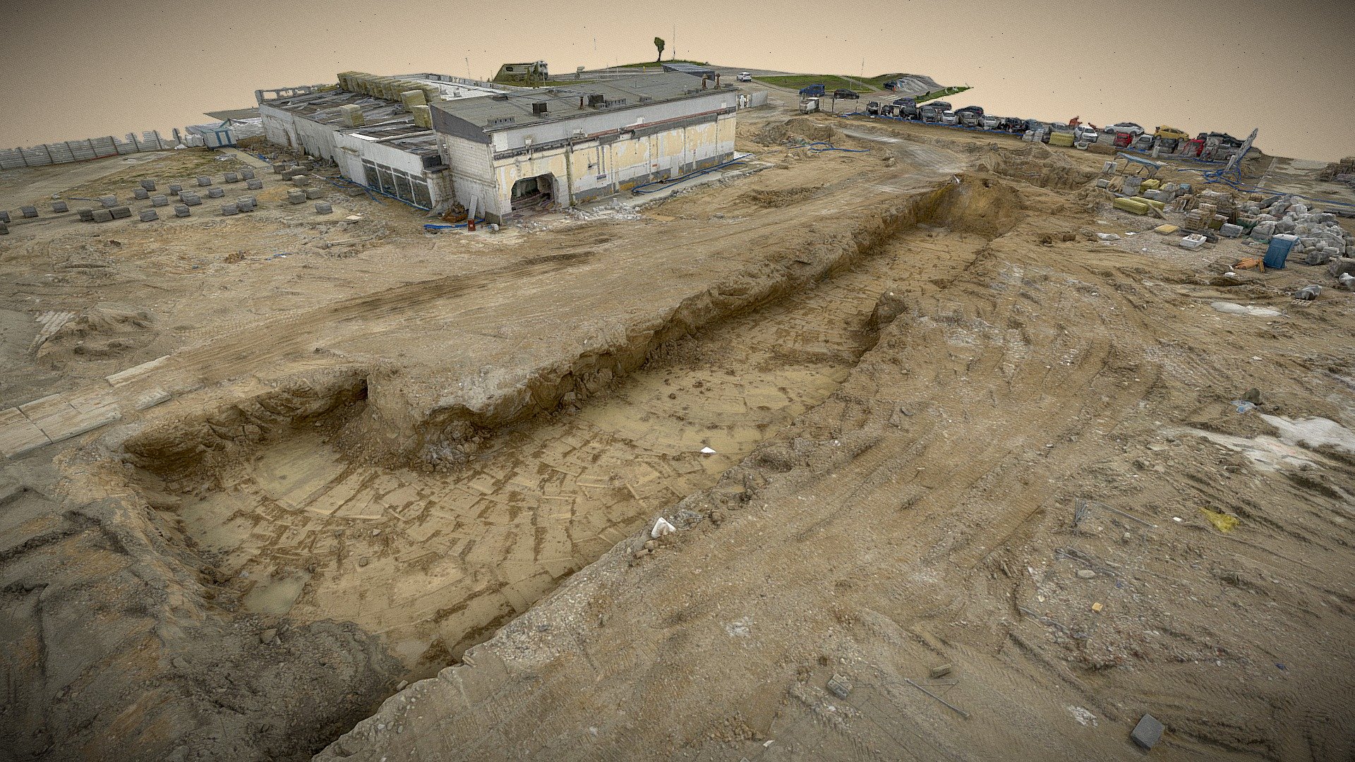 Construction site - demolition - Buy Royalty Free 3D model by archiwum ...