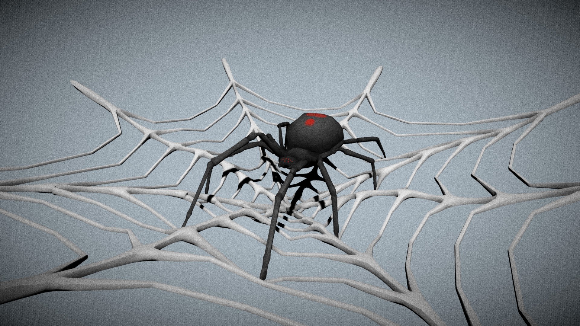 Spider - 3D model by kirill kupreev (@pinqin) [0a22a8a] - Sketchfab