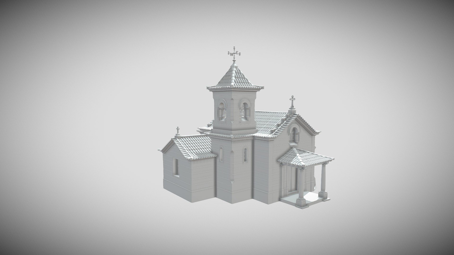 Chapel - 3D model by coimbra.jac [0a23e51] - Sketchfab