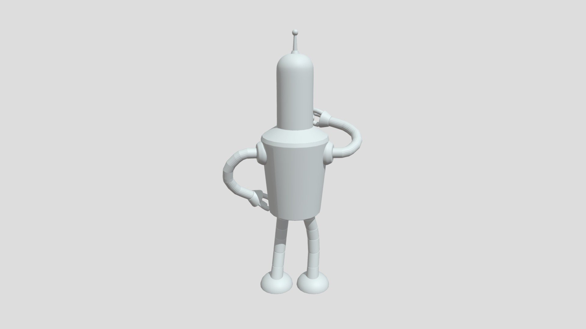 Bender - Download Free 3D model by Riki.exe (@Riccardo.Morson) [0a24f63 ...