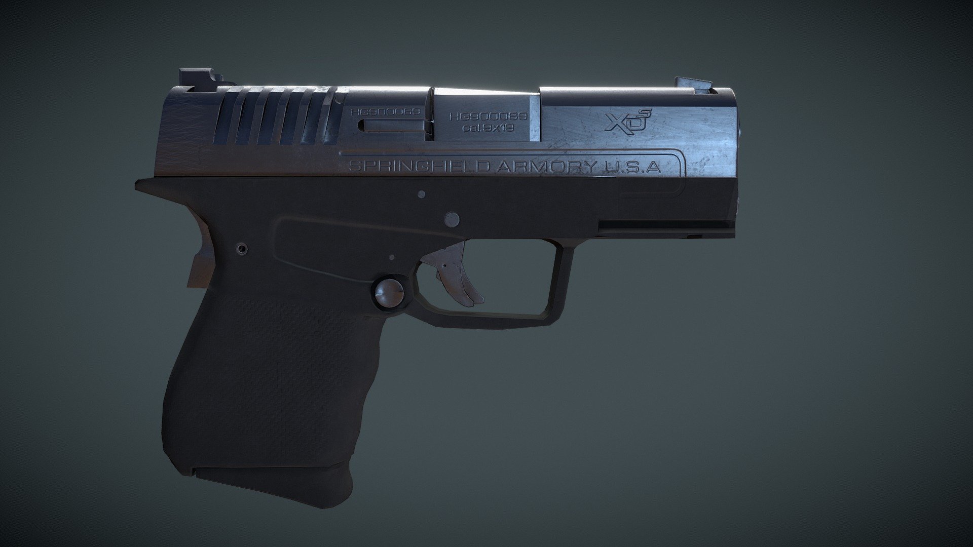 Springfield XD - 3D model by cahall2 [0a251d4] - Sketchfab