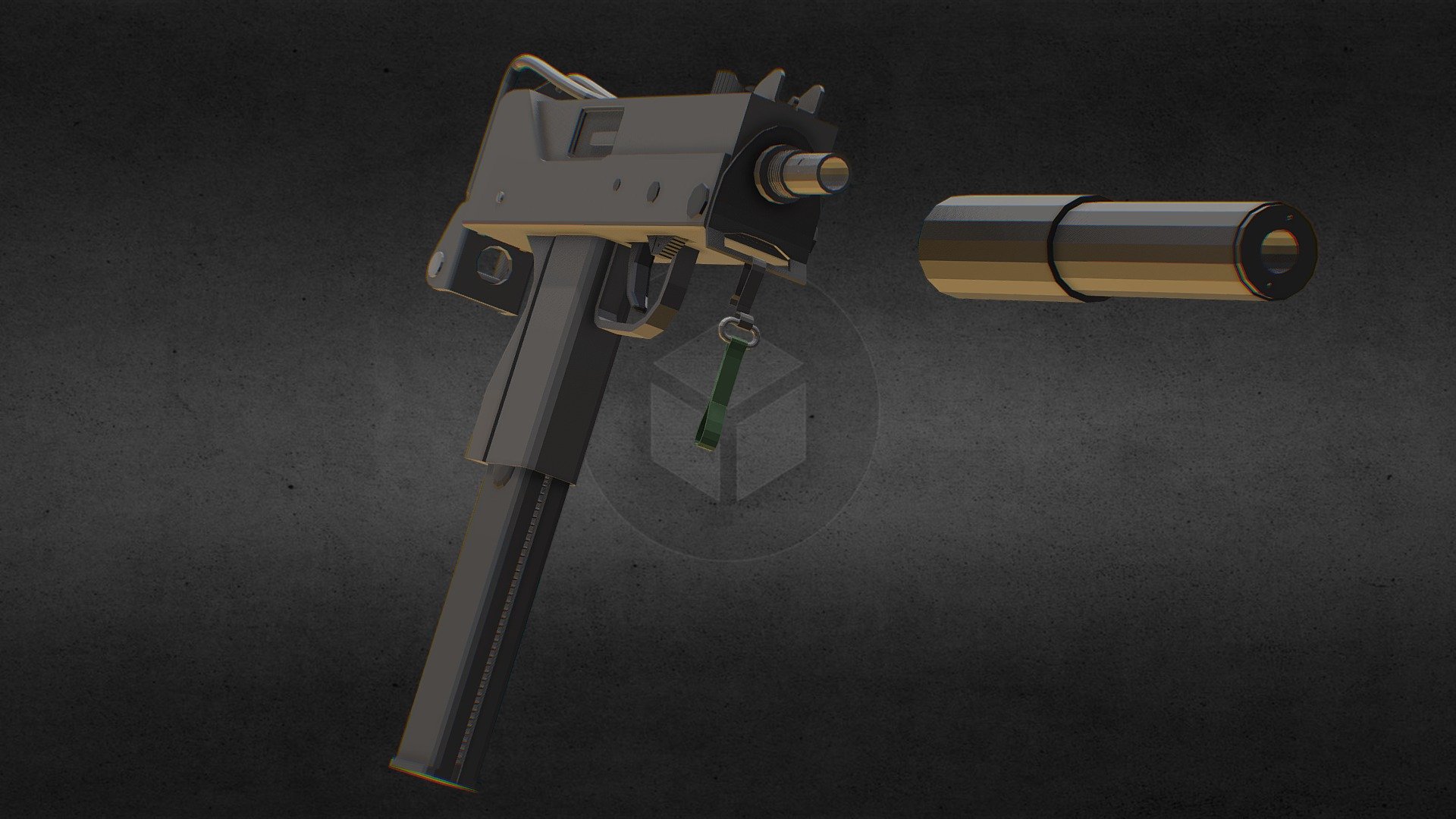 Mac-10 Low-Poly (FREE) - Download Free 3D model by JaumWF [0a256d3 ...
