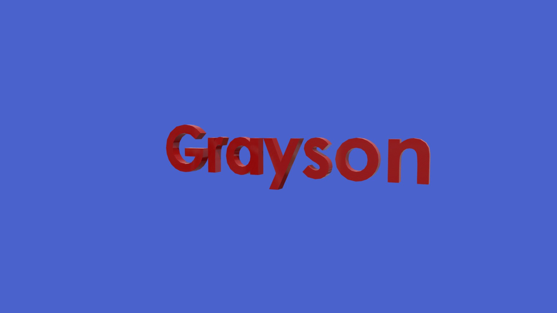 Grayson_Logo - 3D model by Grayson Lamet (@Coolschool1405) [0a26004 ...