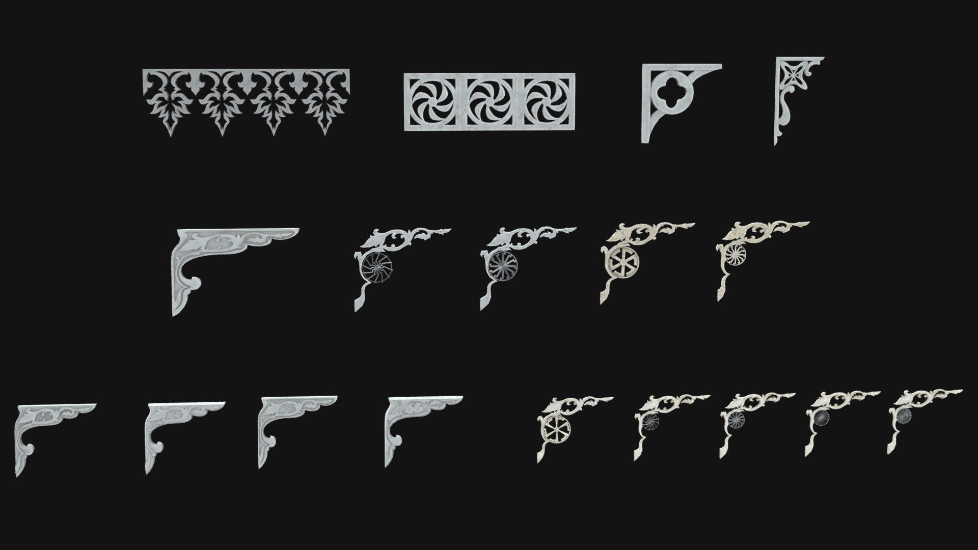 Corbels - 3D model by Sanya Laneev (@lansvision2) [0a287cc] - Sketchfab