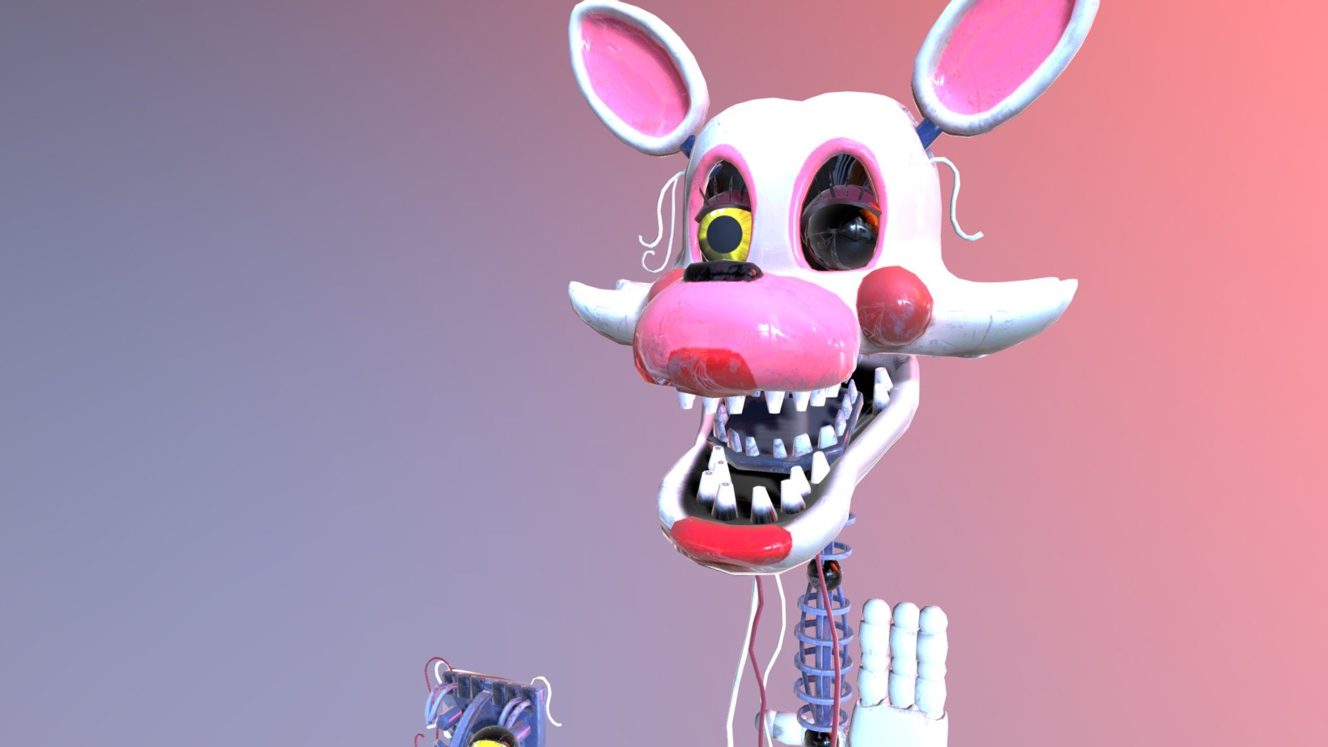 Mangle - Download Free 3D model by 🤎 fℝεDᗪ𝐘_𝒻𝓪zⒷᵉ𝐀ⓡ 🤎 (@Fazbearcool ...
