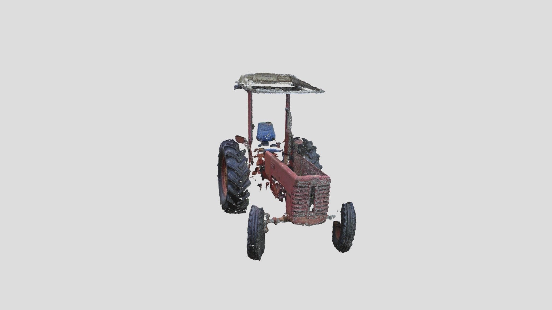 Tractor - 3D model by Spatial Ops (@jdaco) [0a2b317] - Sketchfab