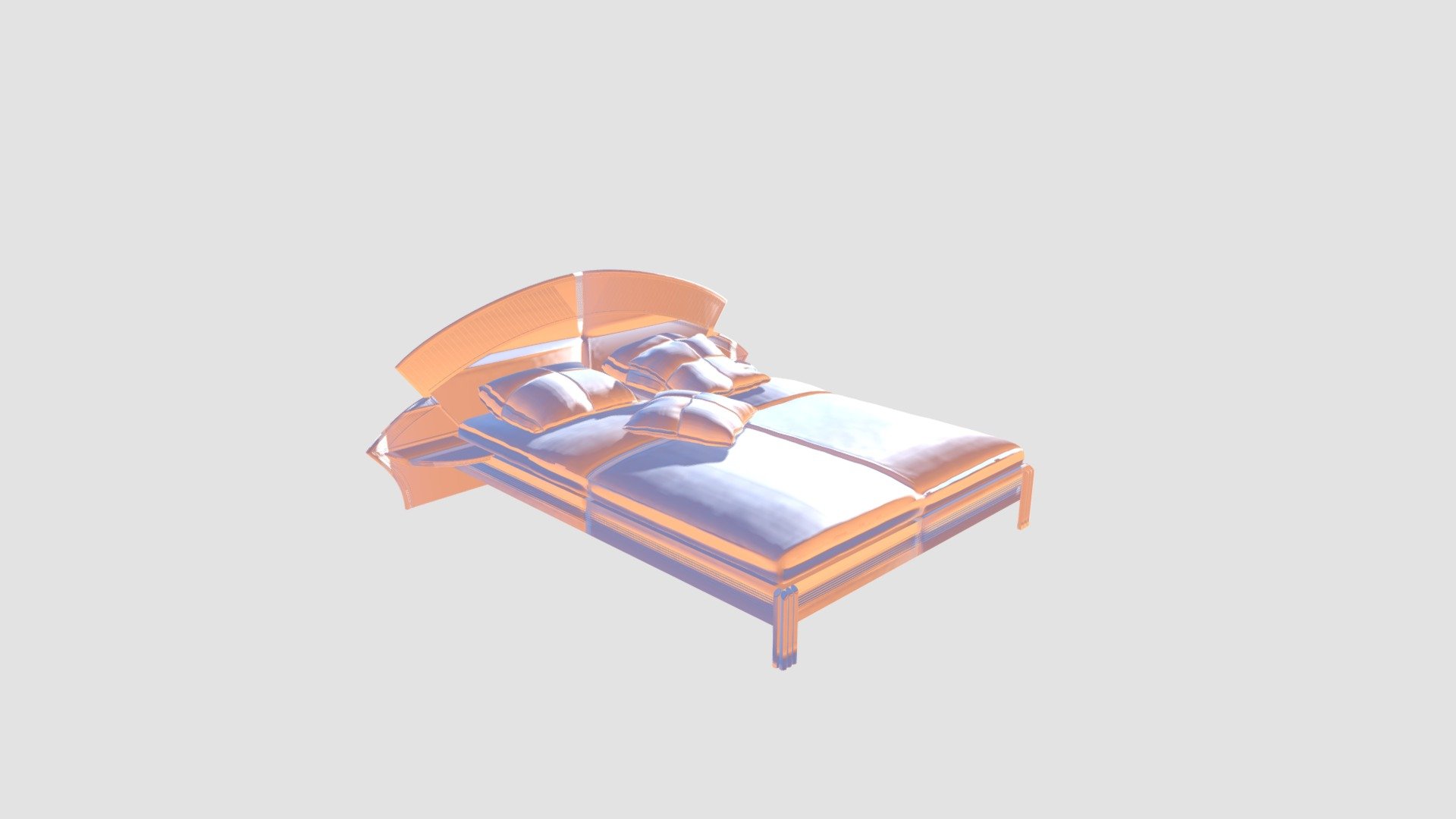 Bed - Buy Royalty Free 3D model by Evermotion [0a2c0af] - Sketchfab Store
