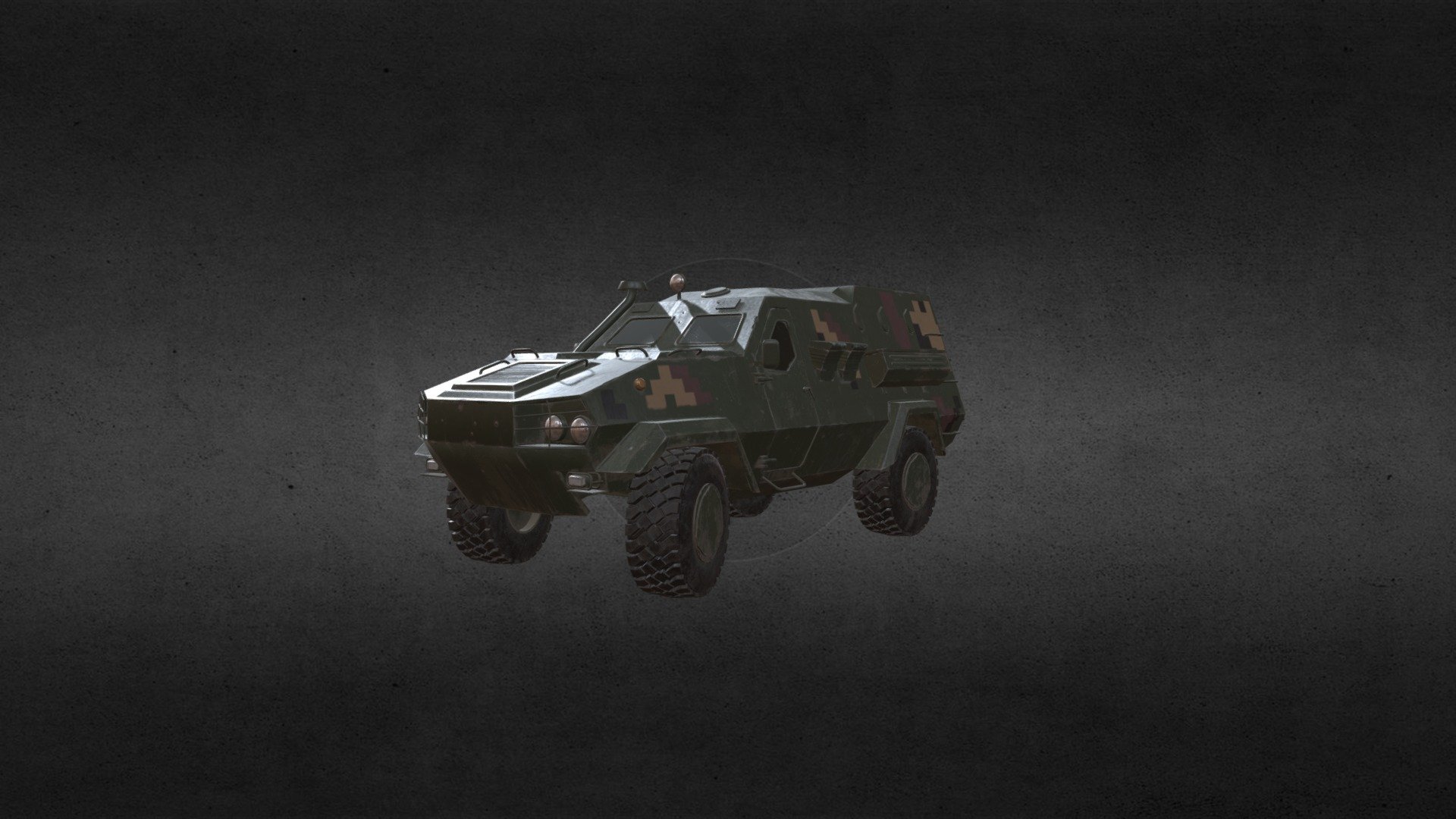Dozor-B Game Ready model - 3D model by roma_rpx [0a2c9f2] - Sketchfab
