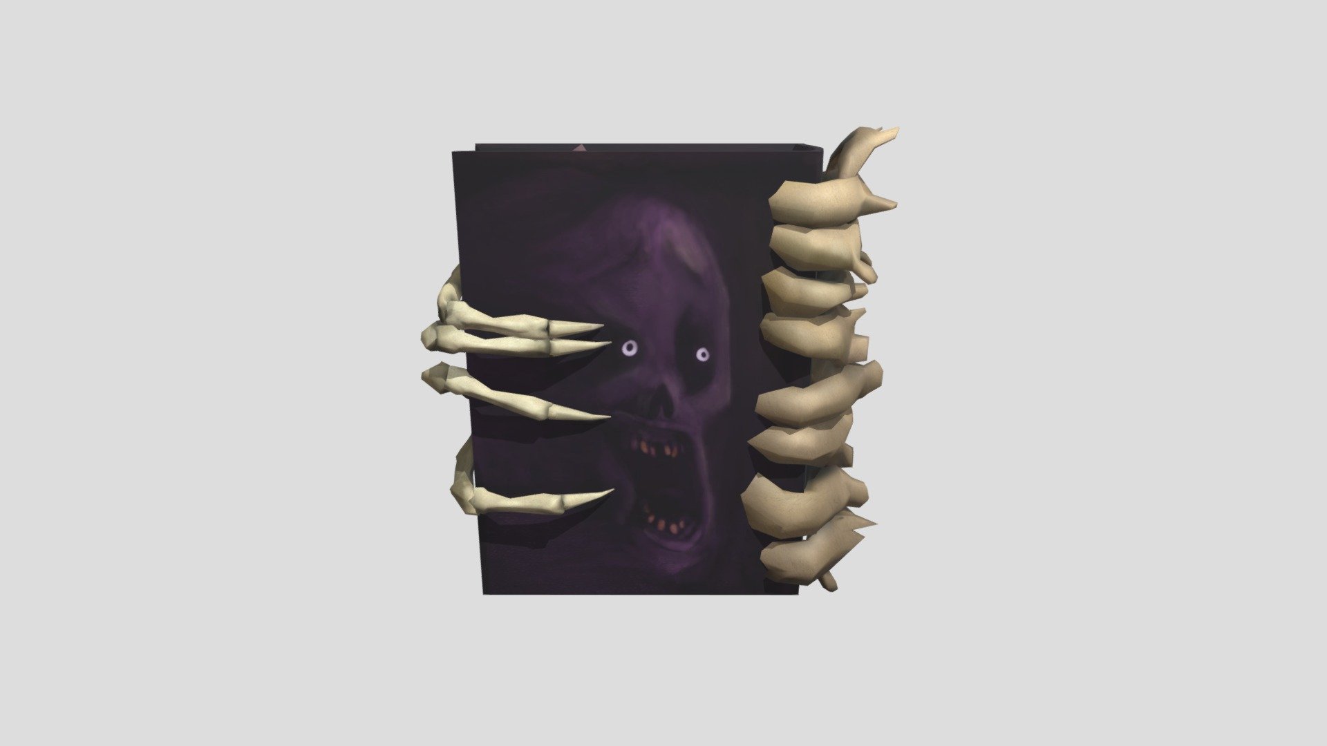 Demonic Book - 3D model by SladeBillSanguine [0a2cc25] - Sketchfab