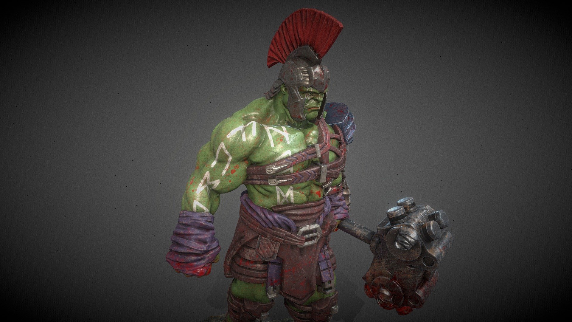 Thor 3 hulk - 3D model by CG Digital art (@Faried_Lee) [0a2d6b0 ...