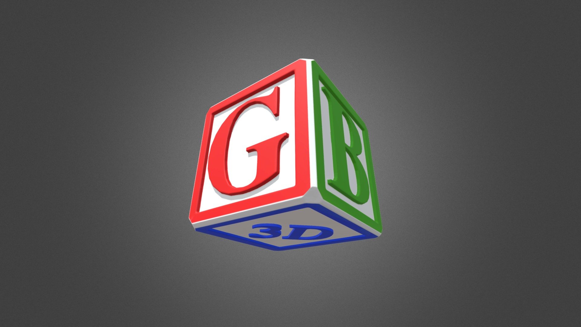 GravityB 3D Business Card Cube V2 - 3D model by GravityB [0a2f92b ...