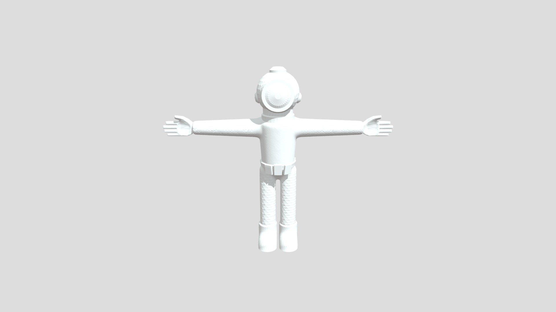 Content warning player model (rigged) - Download Free 3D model by exlr8 ...