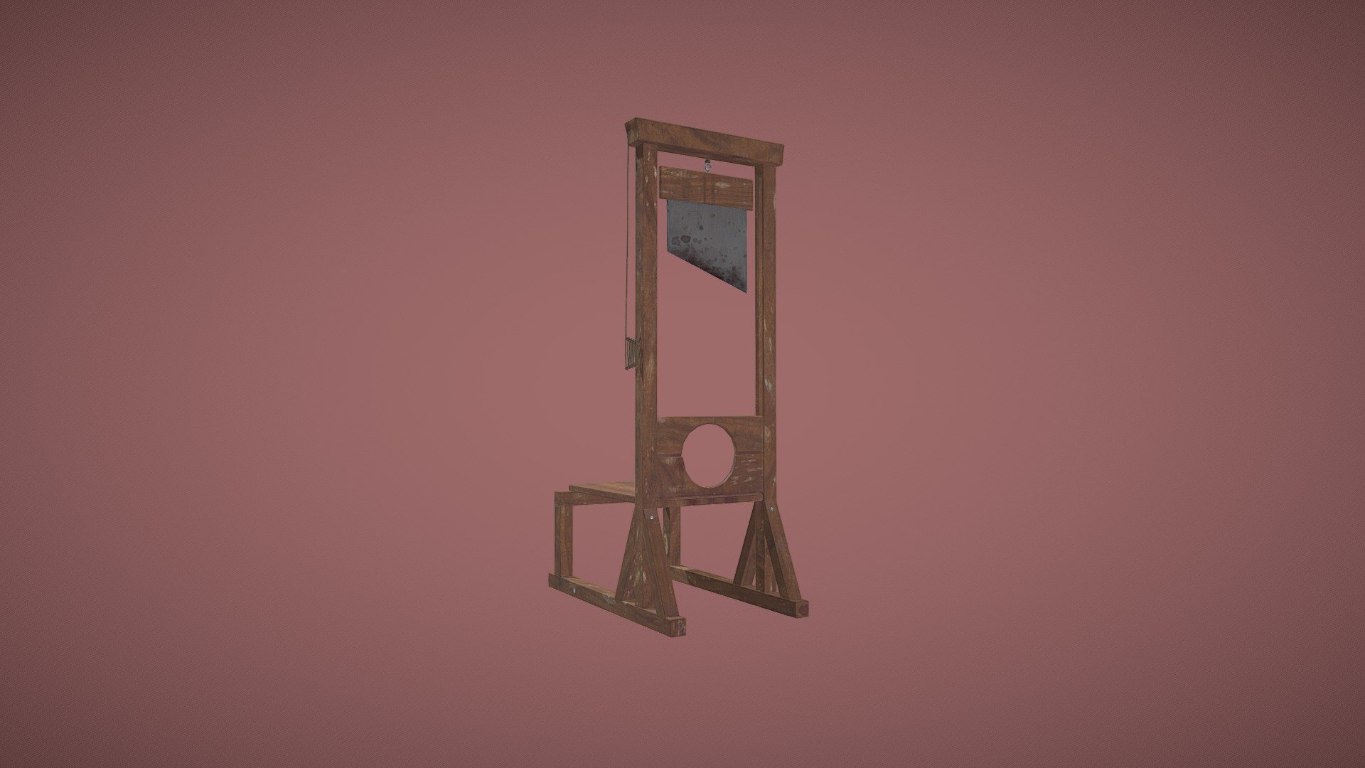 Guillotine 3D - Sibylle Denis - Download Free 3D model by SibyllOconnor ...