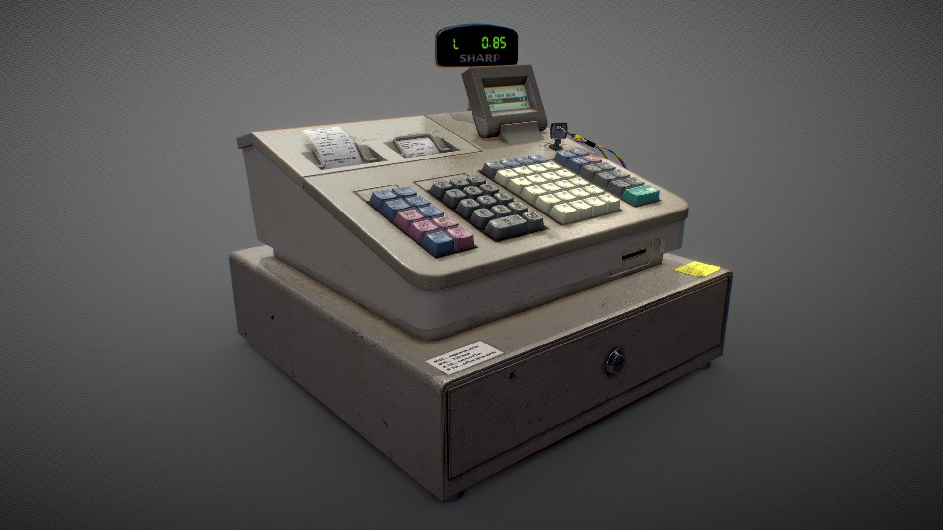 Café Till - 3D model by hannahwatts [0a32189] - Sketchfab